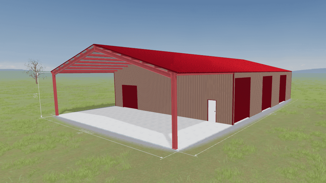 Texas Metal Buildings | Red Iron & Cold Formed Steel Kits Nationwide