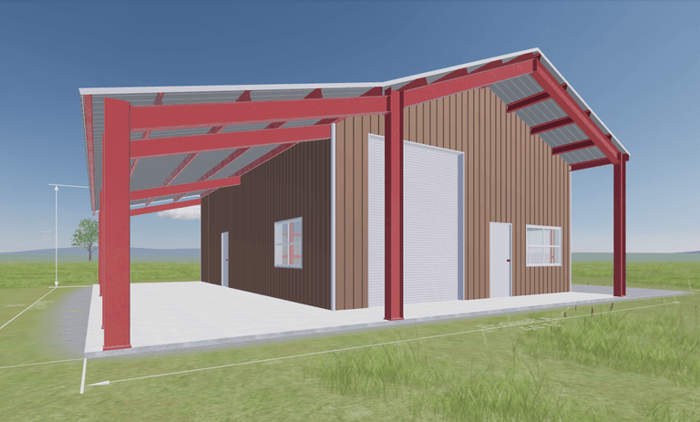 Texas Metal Buildings | Red Iron & Cold Formed Steel Kits Nationwide